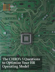 The Talent Strategy Group - The CHRO’s 5 Questions to Optimize Your HR ...