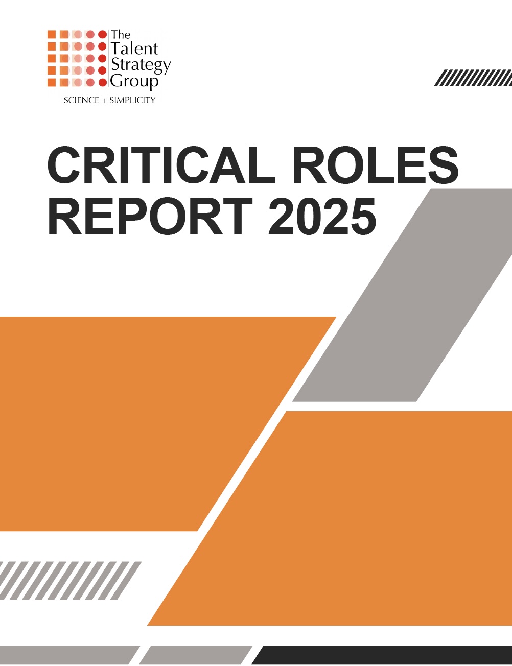 The Talent Strategy Group - Critical Roles Report 2025
